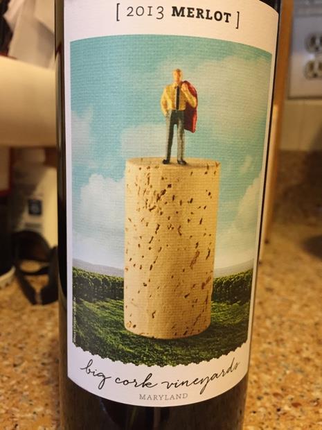 2020 Big Cork Vineyards Merlot, USA, Maryland - CellarTracker