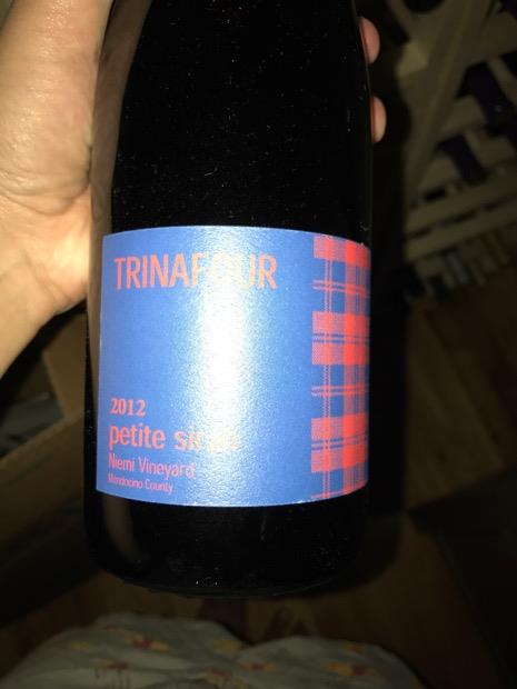 2010 Trinafour Petite Sirah Niemi Vineyard, USA, California, North ...