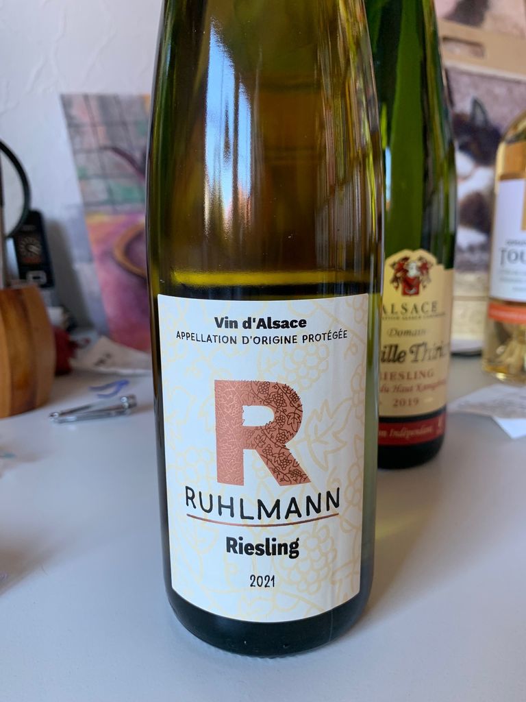2021 Ruhlmann Riesling, France, Alsace - CellarTracker