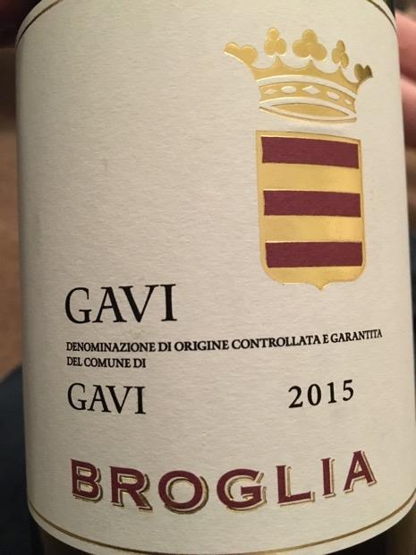 2015 Broglia Gavi, Italy, Piedmont, Gavi - CellarTracker