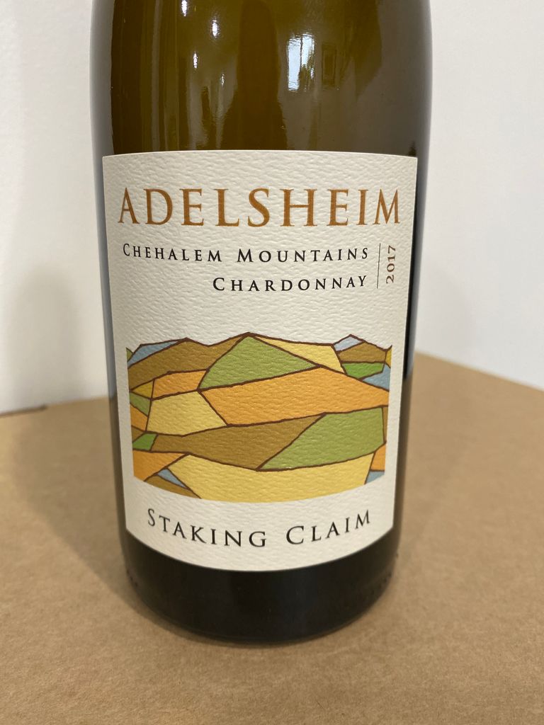 2017 Adelsheim Chardonnay Staking Claim, USA, Oregon, Willamette Valley ...