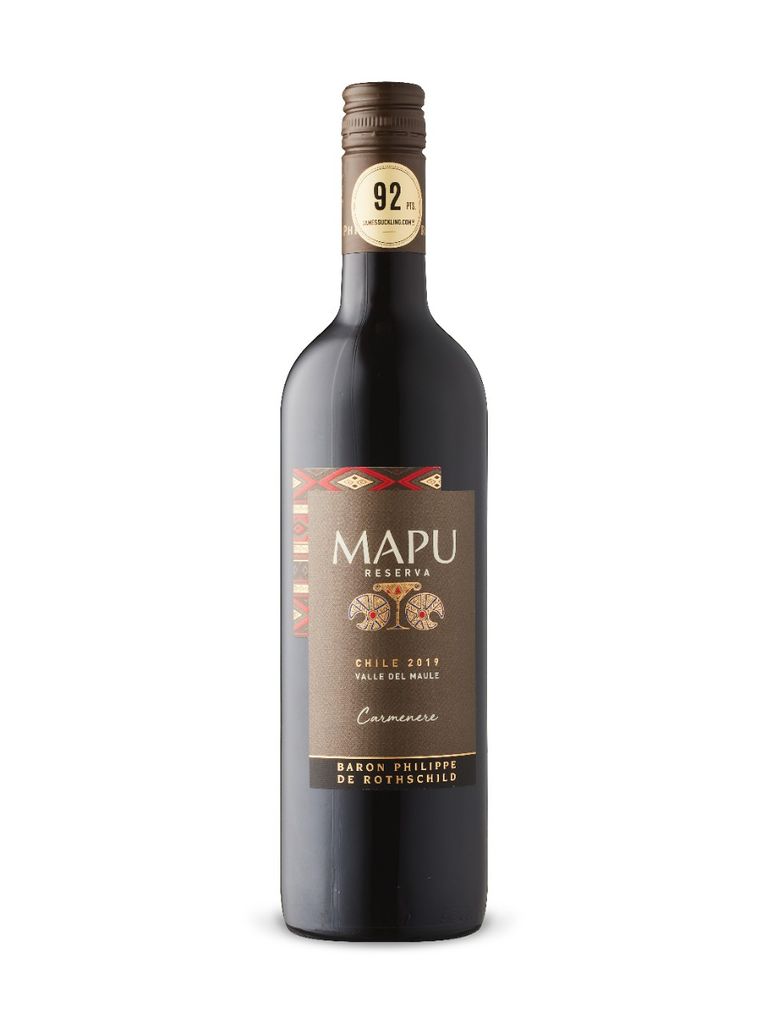 2020 Baron Philippe de Rothschild Carménère Mapu Reserva, Chile ...