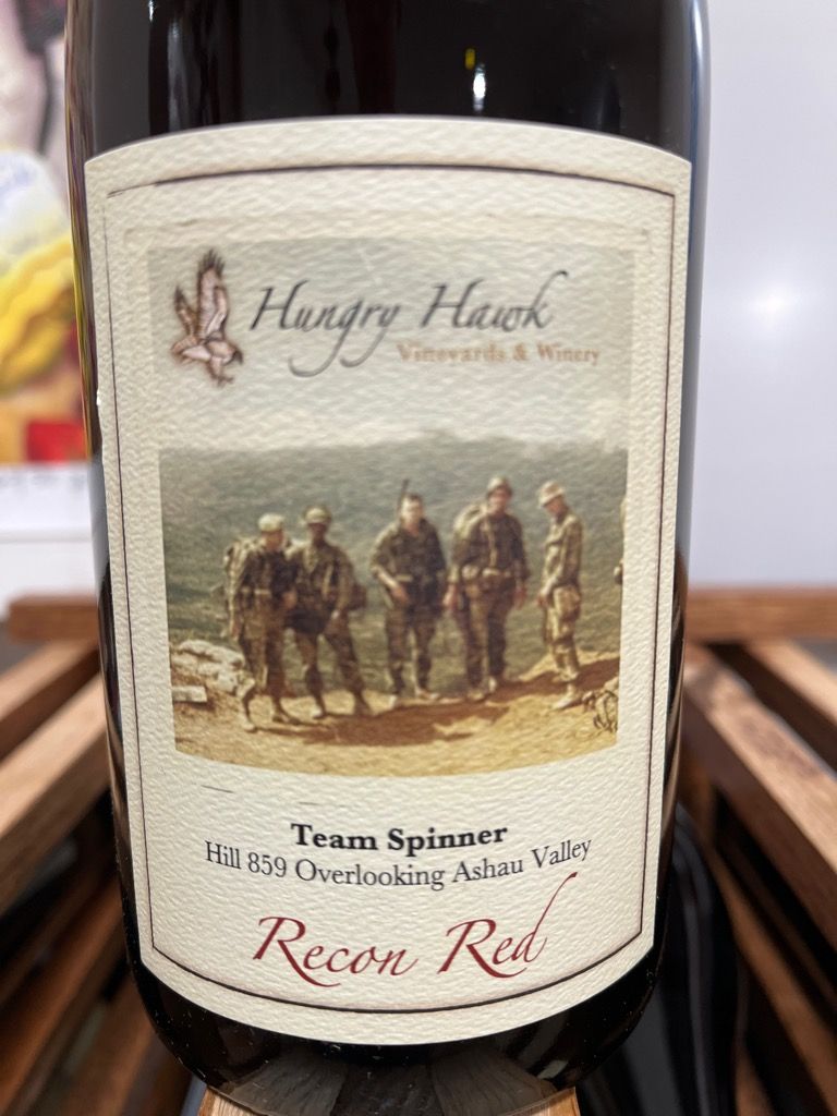 2019 Hungry Hawk Vineyards Recon Red, USA, California, South Coast, San ...