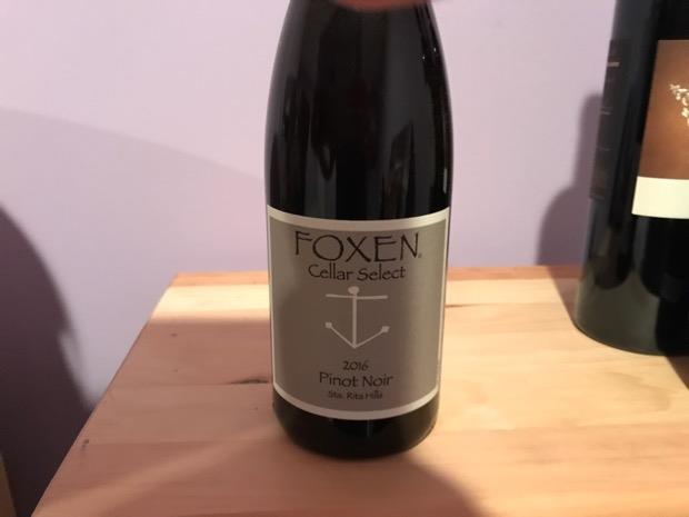 2020 Foxen Pinot Noir, USA, California, Central Coast, Sta. Rita Hills ...