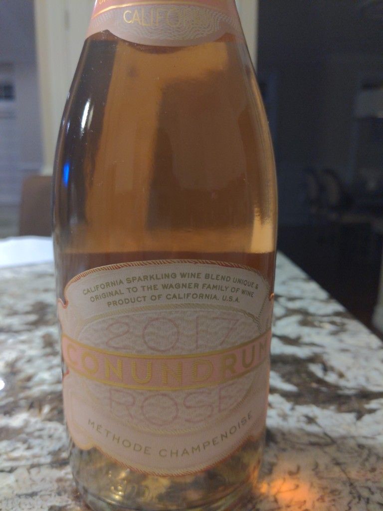 2017 Conundrum Wines Sparkling Rosé, USA, California - CellarTracker