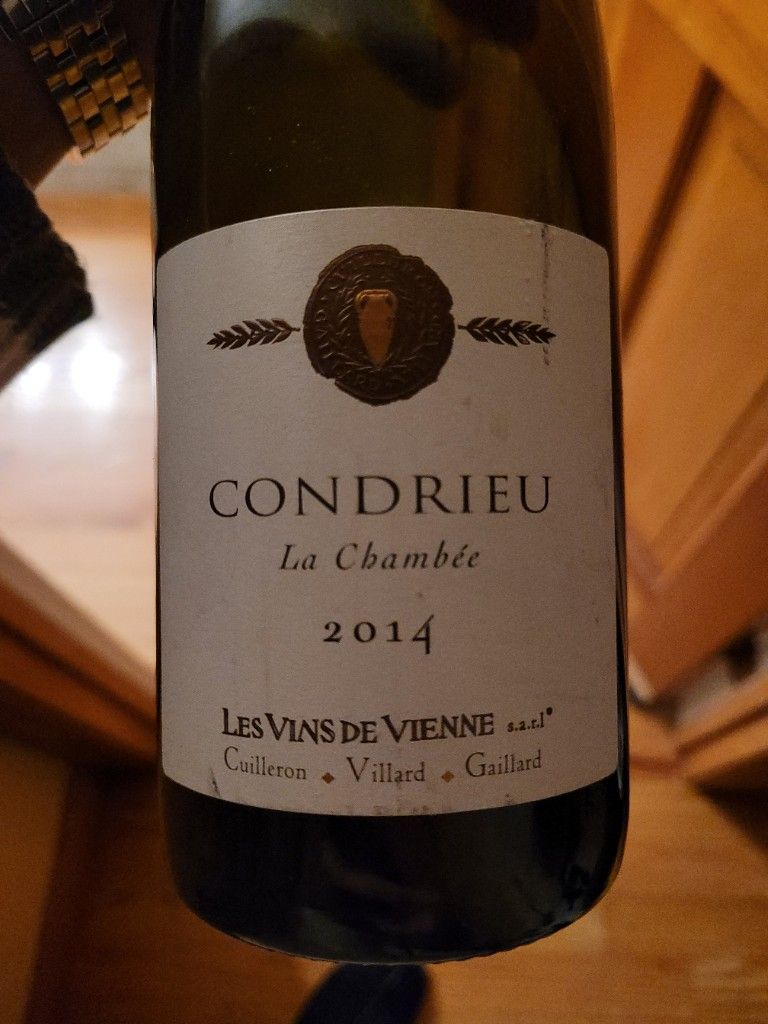 2014 Les Vins de Vienne Condrieu La Chambée, France, Rhône, Northern ...