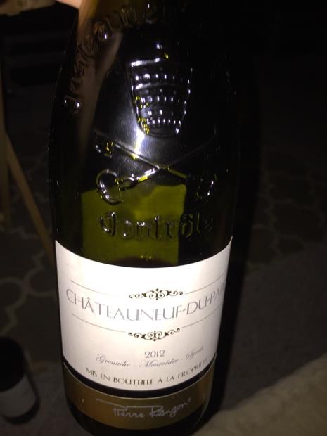 2013 Pierre Rougon Châteauneuf-du-Pape, France, Rhône, Southern Rhône ...