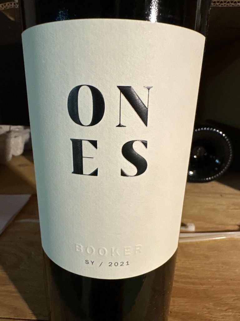 2021 Booker Vineyard Syrah Ones, USA, California, Central Coast, Paso ...