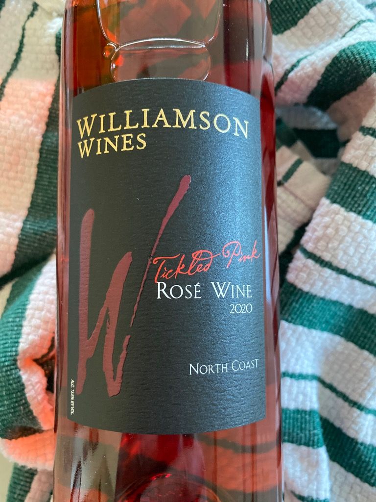 2020 Williamson Wines Tickled Pink, USA, California, Sonoma County, Dry ...