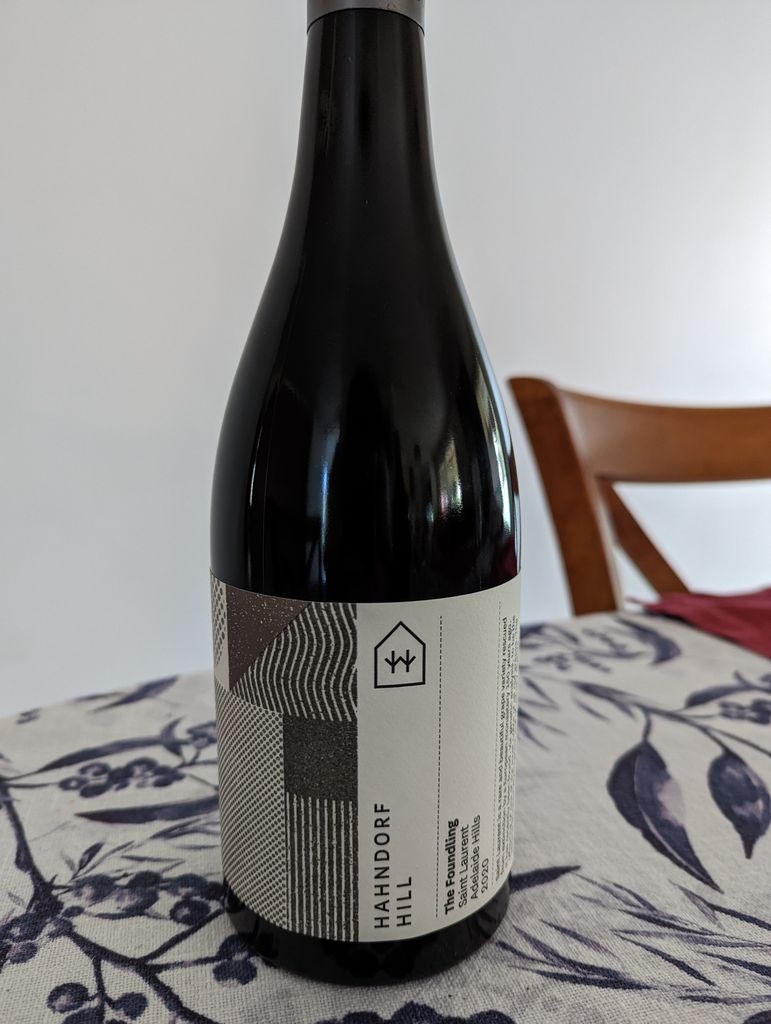 2021 Hahndorf Hill Winery 'The Foundling' Saint Laurent Adelaide Hills ...