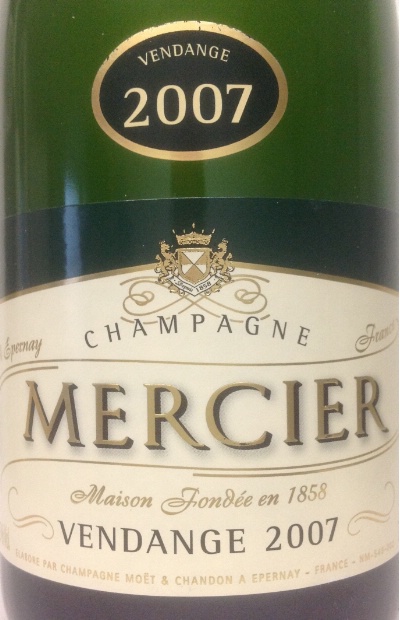 2007 Mercier Champagne, France, Champagne - CellarTracker