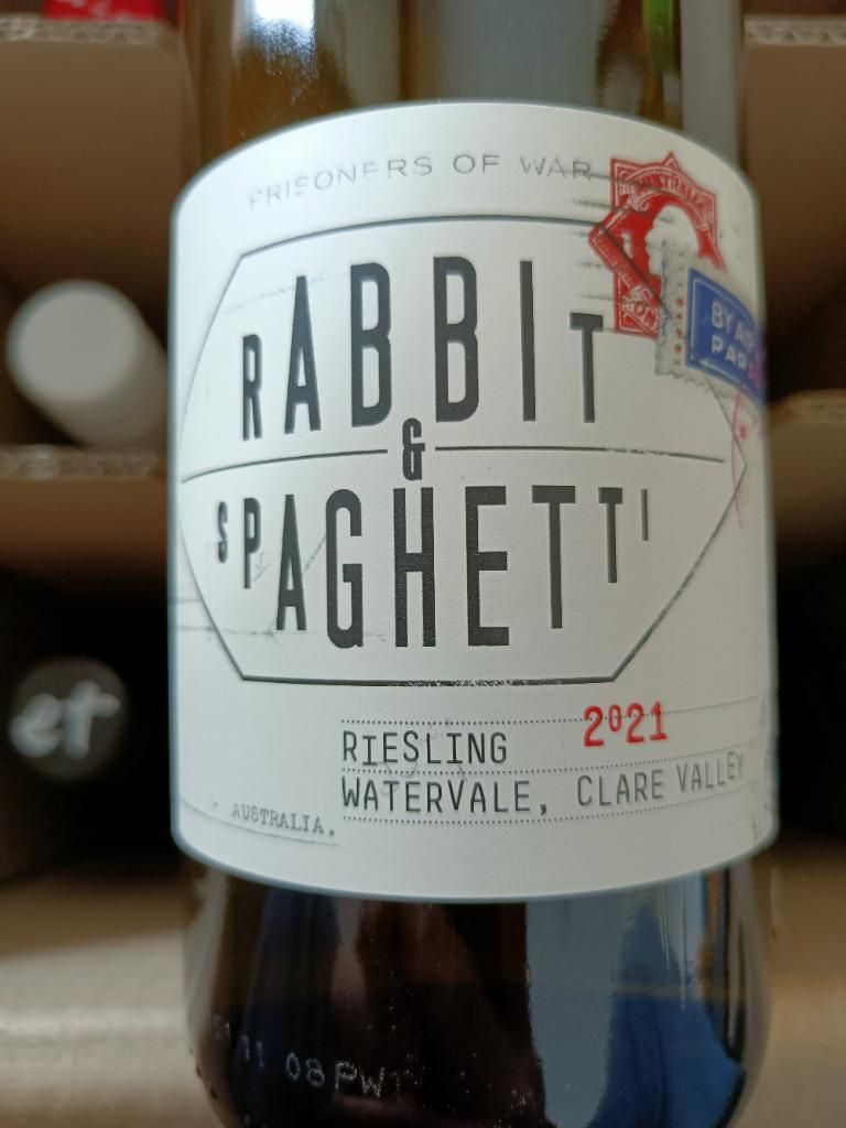 2022 Adam Barton Riesling Rabbit & Spaghetti Clare Valley, Australia ...