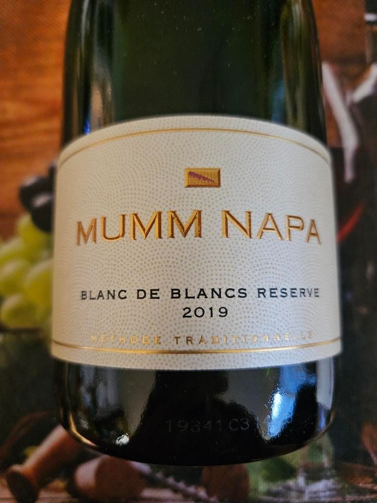 2019 Mumm Napa Blanc de Blancs Reserve, USA, California, Napa Valley - CellarTracker