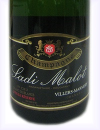 2004 Sadi Malot Champagne Premier Cru Blanc de Blancs Vieille Reserve ...