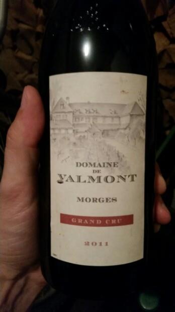 2011 Domaine de Valmont Grand Cru - Gamay, Gamaret, Garanoir Morges La ...