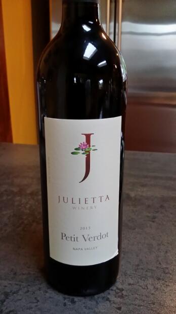 2015 Julietta Winery Petit Verdot, USA, California, Napa Valley ...