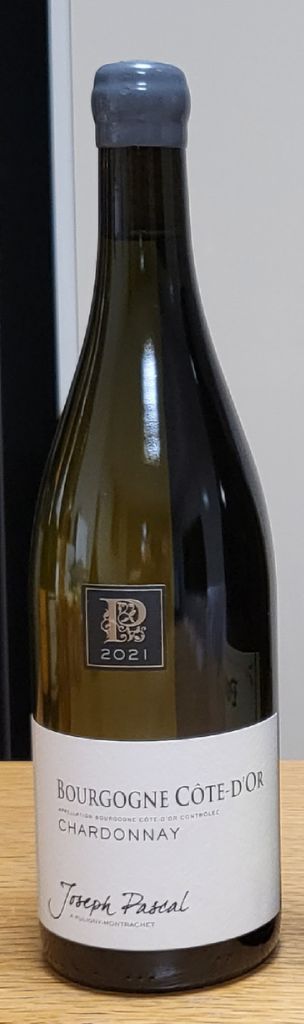 2021 Joseph Pascal Chardonnay Bourgogne Côte d'Or, France, Burgundy ...