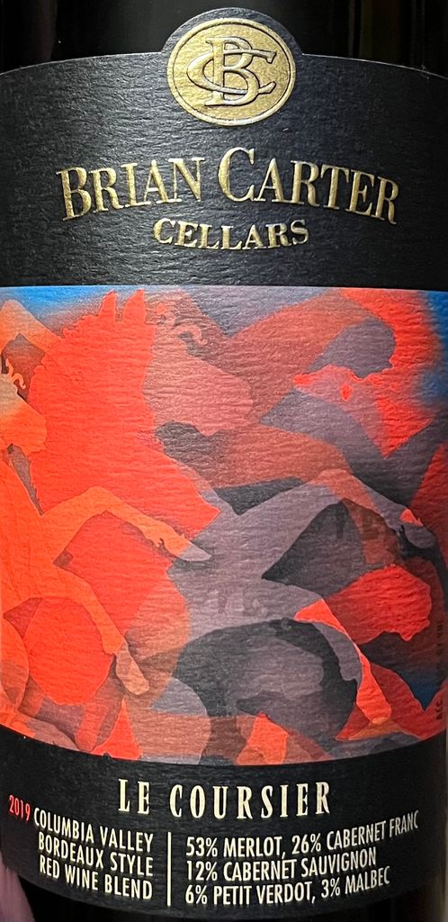 2019 Brian Carter Cellars Le Coursier, USA, Washington, Columbia Valley ...