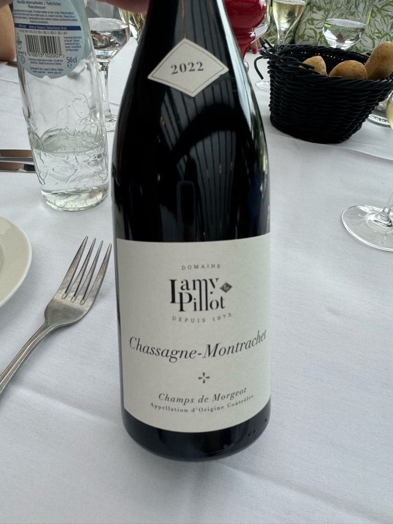 2022 Domaine Lamy-Pillot Chassagne-Montrachet Champs de Morgeot Rouge ...