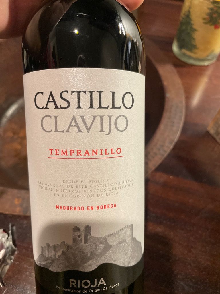 2018 Castillo D Clavijo Rioja Crianza, Spain, La Rioja, Rioja ...