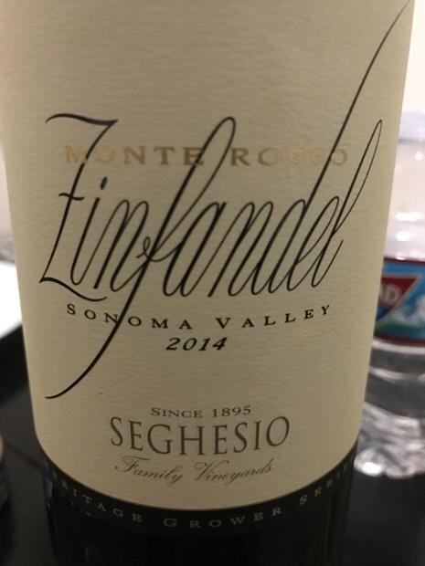 2016 Seghesio Family Vineyards Zinfandel Monte Rosso, USA, California ...