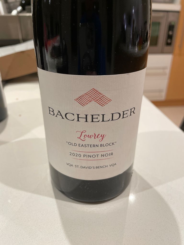 2020 Bachelder Pinot Noir Vieilles Vignes - One Barrel Lowrey Vineyards ...