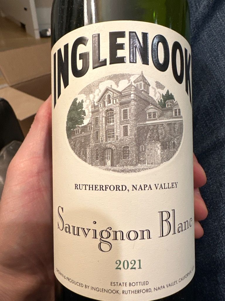 2021 Inglenook Sauvignon Blanc, USA, California, Napa Valley ...