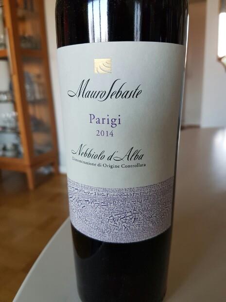 2014 Mauro Sebaste Nebbiolo d'Alba Parigi, Italy, Piedmont, Alba ...