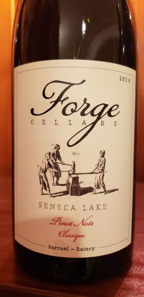 2019 Forge Cellars Pinot Noir Classique, USA, New York, Finger Lakes ...