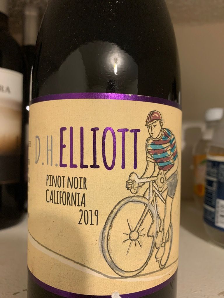 2019 D.H. Elliott Pinot Noir, USA, California - CellarTracker