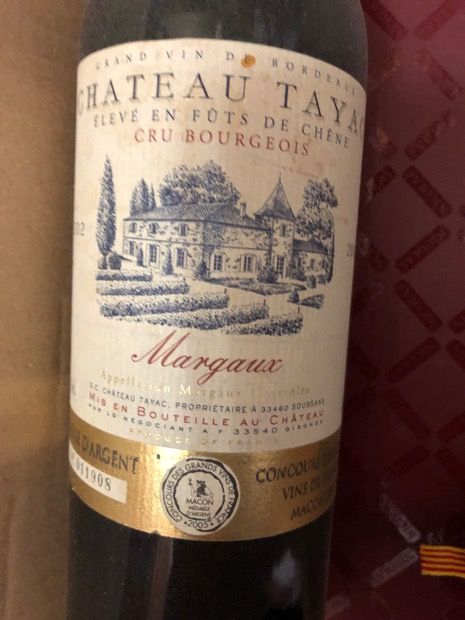1999 Château Tayac-Plaisance, France, Bordeaux, Médoc, Margaux ...