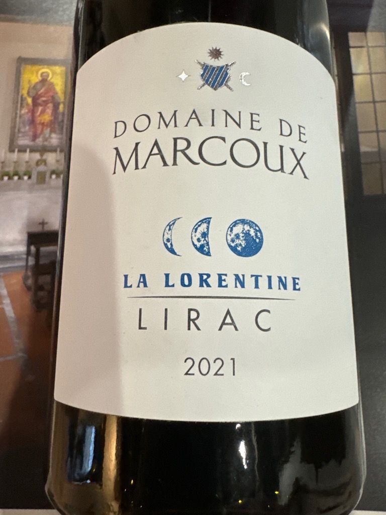 2021 Domaine de Marcoux Lirac La Lorentine, France, Rhône, Southern ...