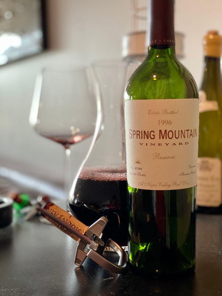 1994 Spring Mountain Vineyard Cabernet Sauvignon Reserve, USA ...