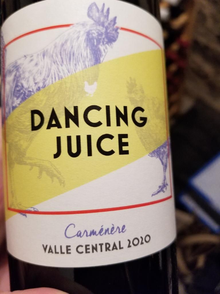 2020 La Cueca Carménère Dancing Juice, Chile, Central Valley ...