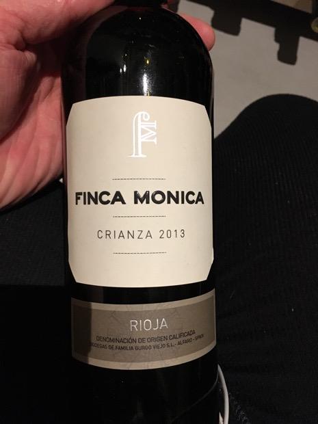 2013 Finca Monica Rioja Crianza, Spain, La Rioja, Rioja - CellarTracker