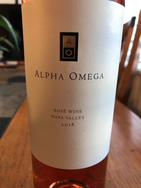 2018 Alpha Omega Rosé, USA, California, Napa Valley - CellarTracker