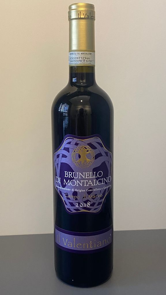 2019 Il Valentiano Brunello di Montalcino Campo Di Marzo, Italy ...