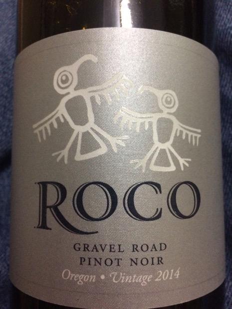 2014 Roco Pinot Noir Gravel Road, USA, Oregon, Willamette Valley ...