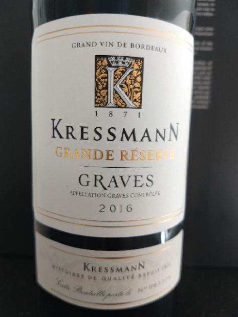 2019 Kressmann Bordeaux Grande Réserve, France, Bordeaux - CellarTracker