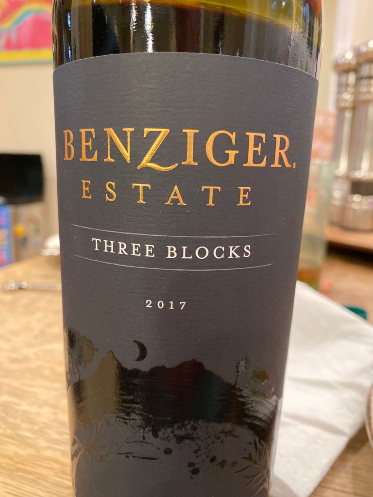 2017 Benziger Family Winery Three Blocks, USA, California, Sonoma ...
