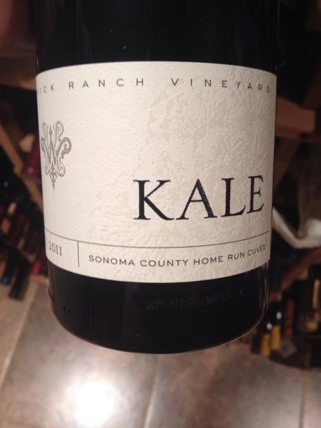 2011 Kale Wines Home Run Cuvée Kick Ranch, USA, California, Sonoma ...