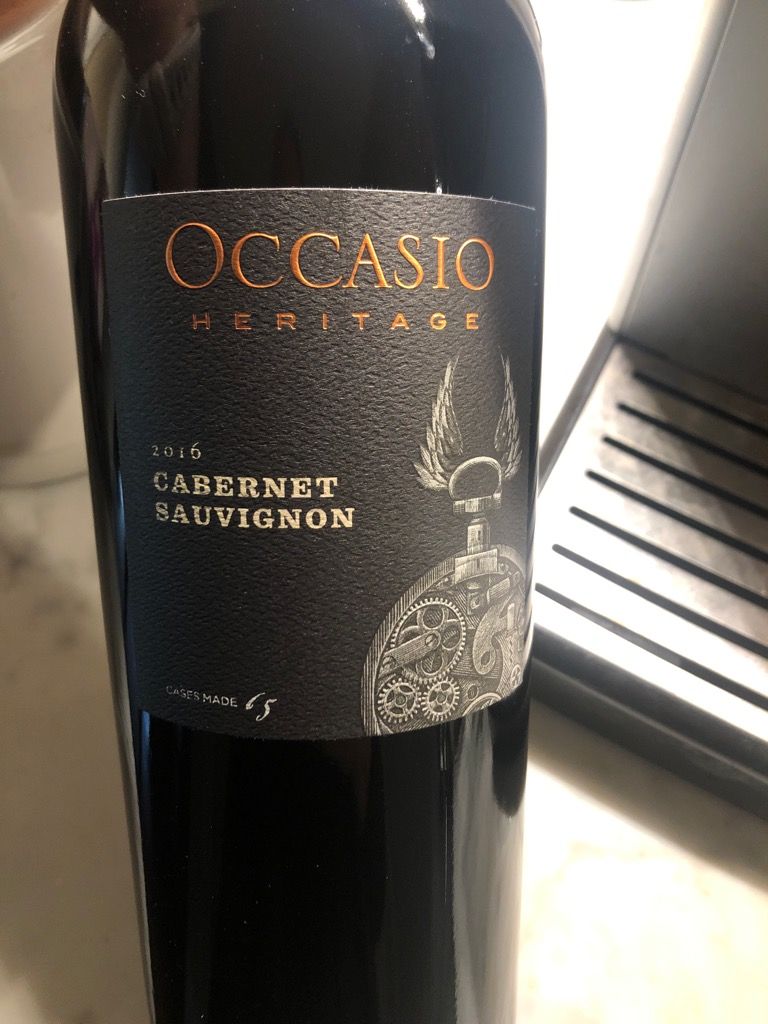 2017 Occasio Cabernet Sauvignon Heritage, USA, California, San ...