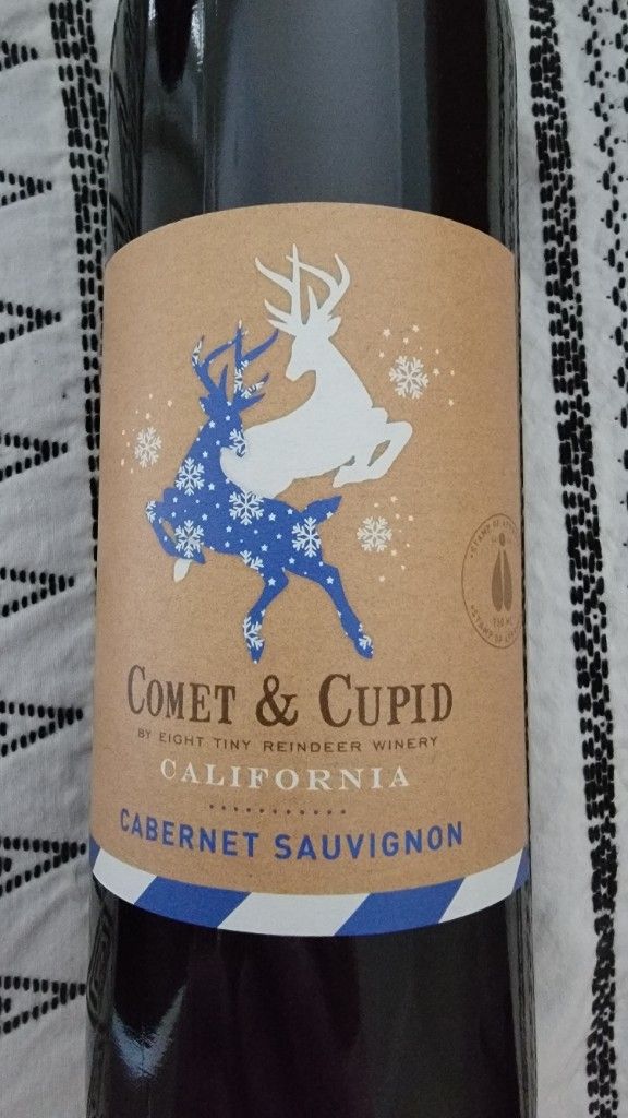 NV Eight Tiny Reindeer Winery Cabernet Sauvignon Comet & Cupid, USA ...