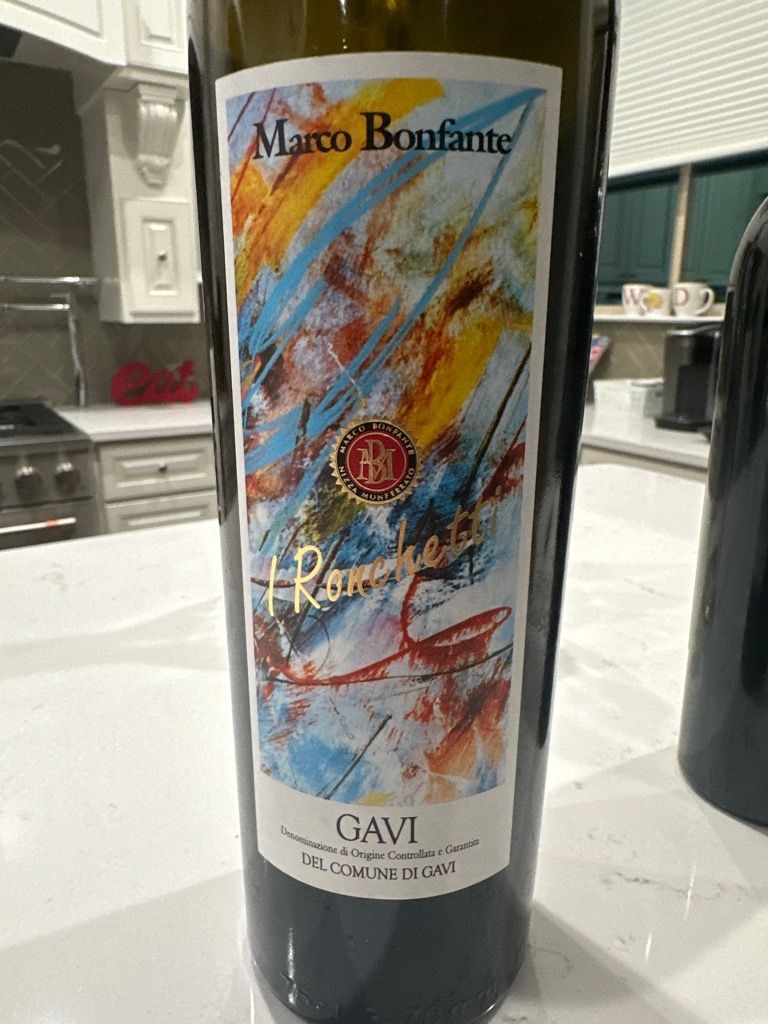 2018 Marco Bonfante I Ronchetti Gavi di Gavi, Italy, Piedmont, Gavi ...