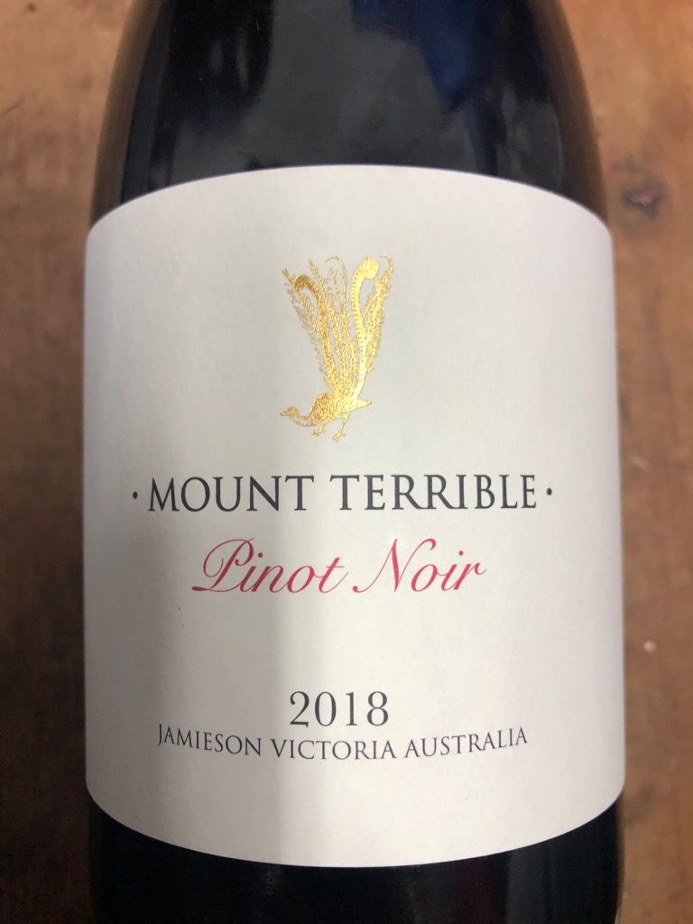2022 Mt Terrible Pinot Noir Jamieson, Australia, Victoria - CellarTracker