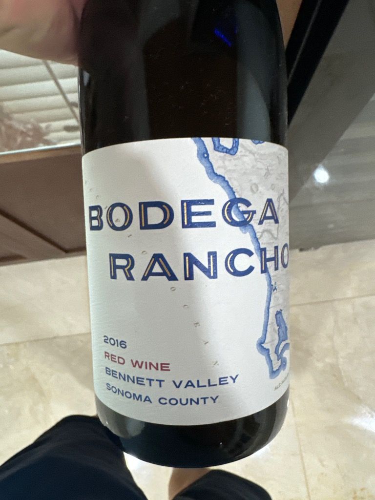 2015 JDB Wines Bodega Rancho, USA, California, Sonoma County, Bennett ...
