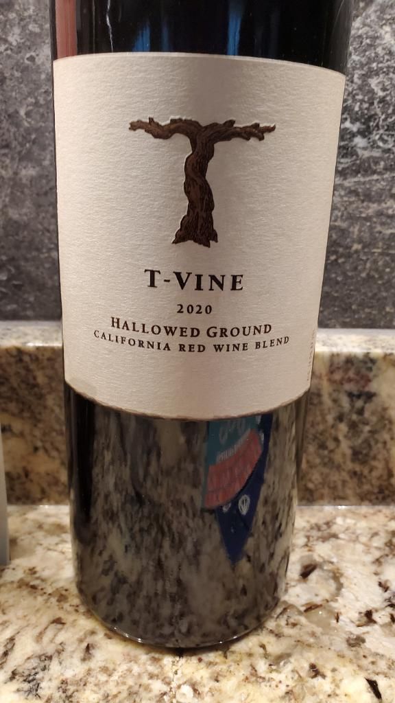 2020 T-Vine Cellars Hallowed Ground, USA, California - CellarTracker