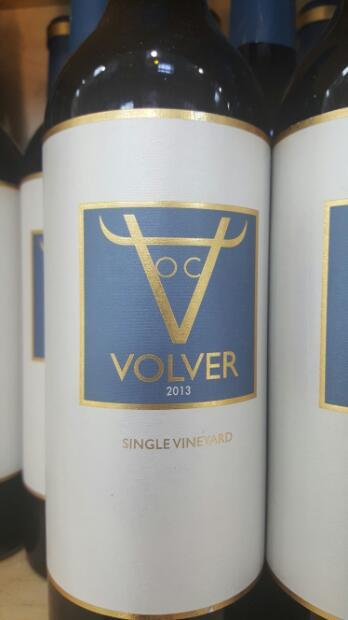 2013 Bodegas Volver Tempranillo La Mancha Single Vineyard, Spain ...