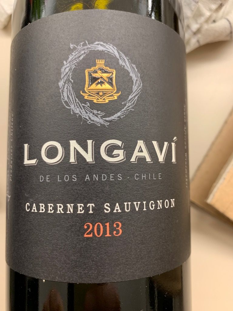 2013 Longavi Cabernet Sauvignon, Chile, Maule Valley - CellarTracker