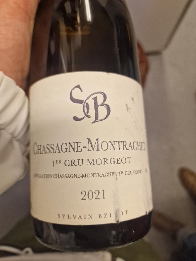2022 Sylvain Bzikot Chassagne-Montrachet 1er Cru Morgeot, France ...